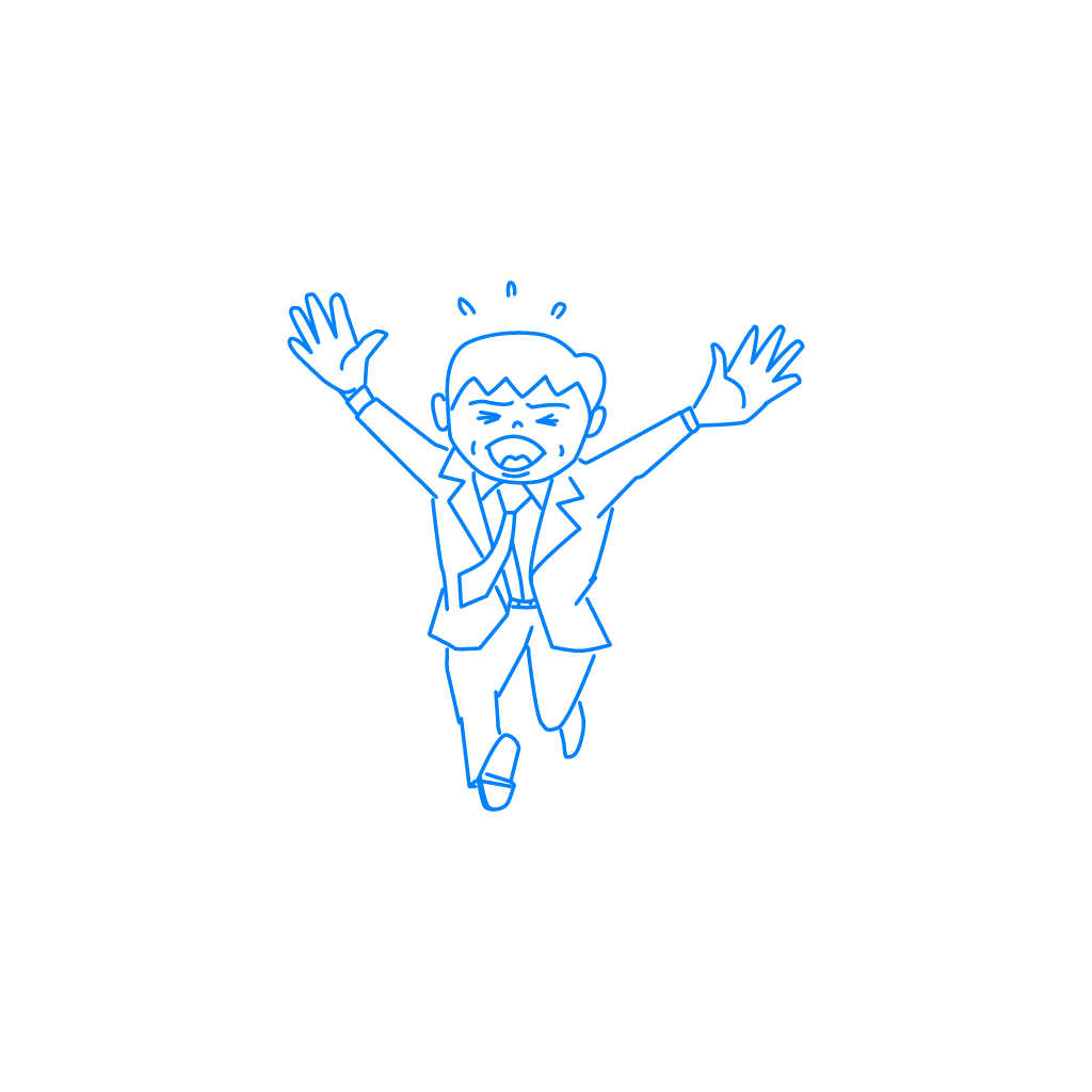 走って逃げてくる男性の挿絵（イラスト） | SASHIE - 自由に使えるシンプルイラスト | Simple Illustration for ...